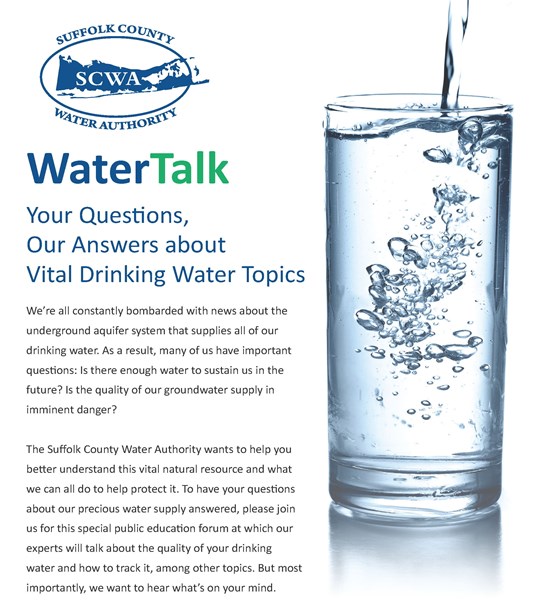 Water Talk | Suffolk County Water Authority